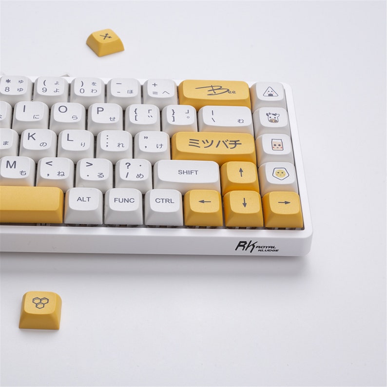 Honey Bee Theme Keycaps Set MX Switch Mechanical Keyboard Key | Etsy
