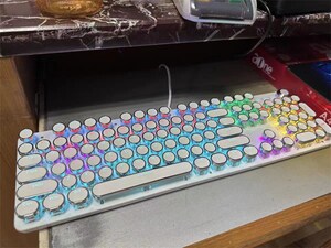 Typewriter Keys Datamancer Vintage Antique Style Key Caps Black and ...