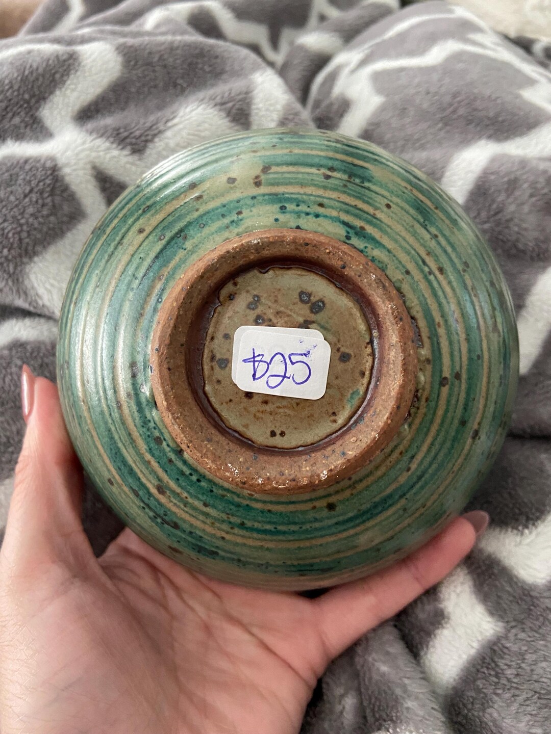 Hand-thrown Stoneware Bowl - Etsy