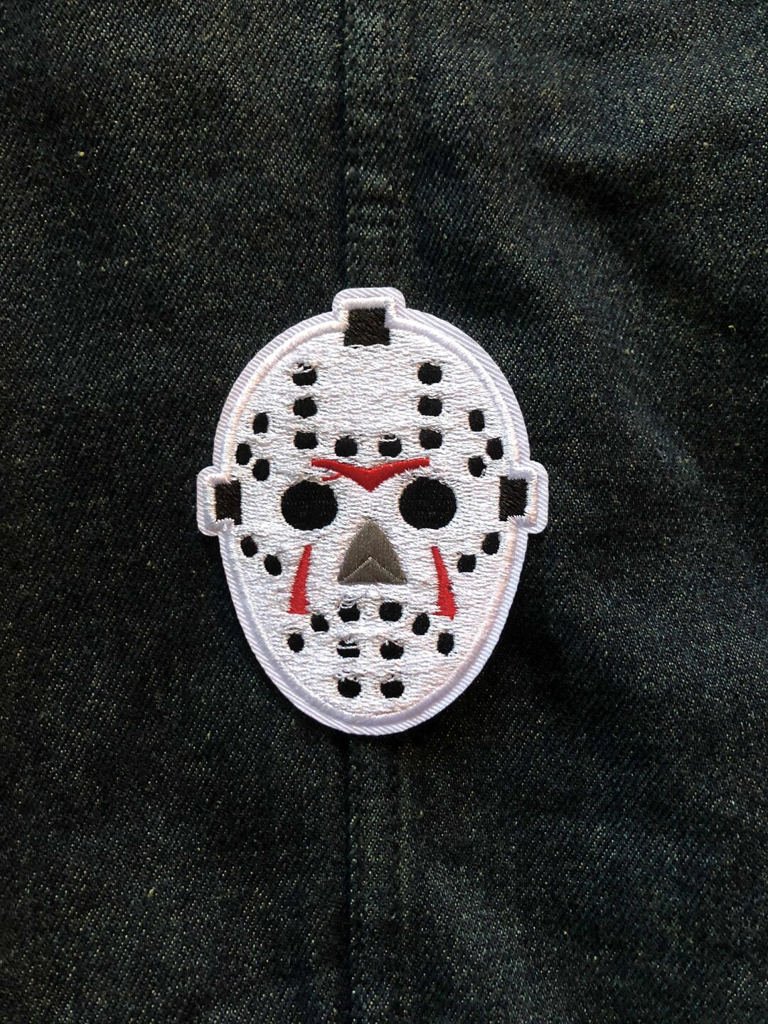 Jason Voorhees Mask Embroidered Patch – 80s Horror Movie - Etsy
