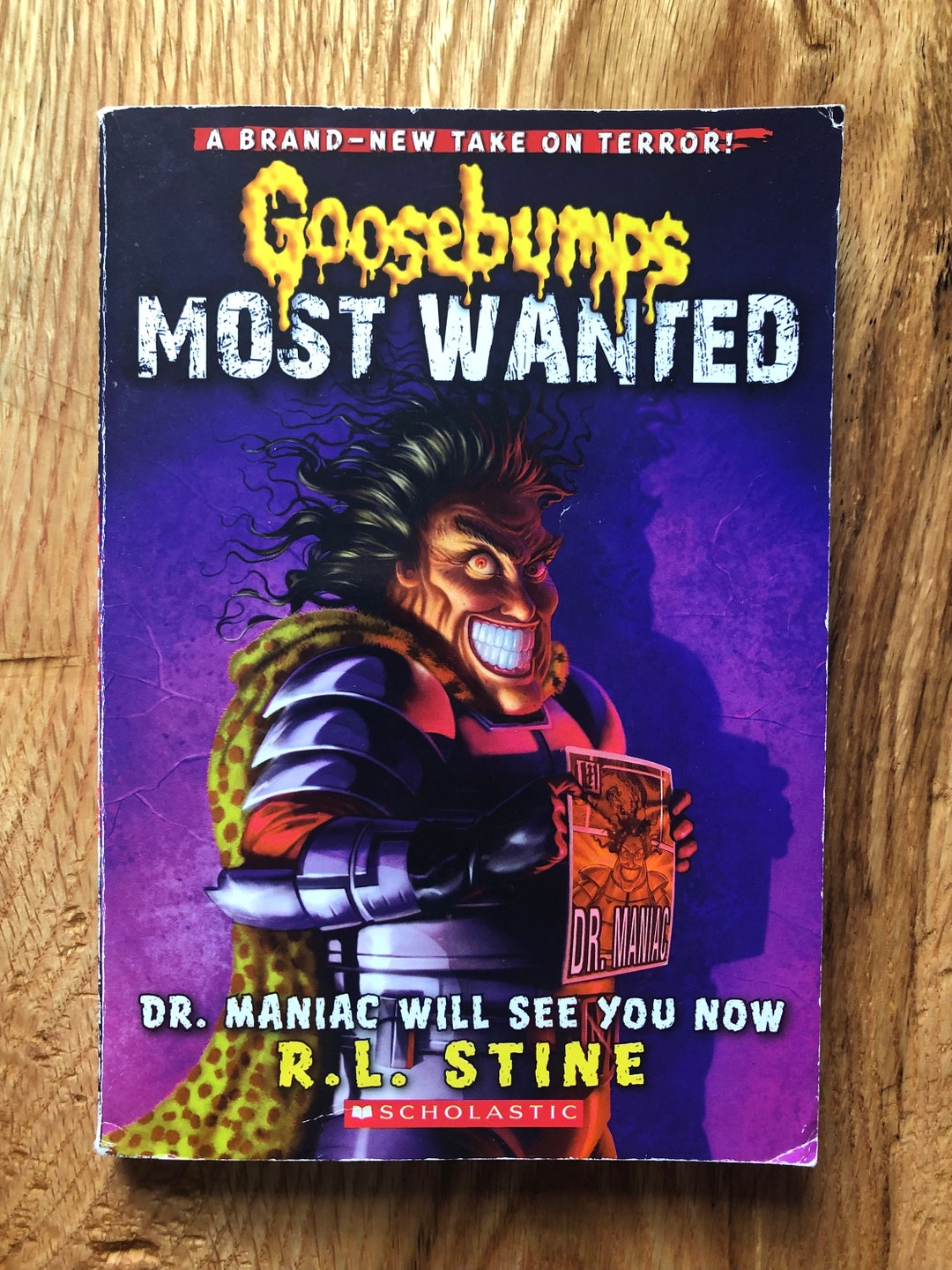 Goosebumps Most Wanted- Dr. Maniac Will See You Now- R.L Stine - Etsy