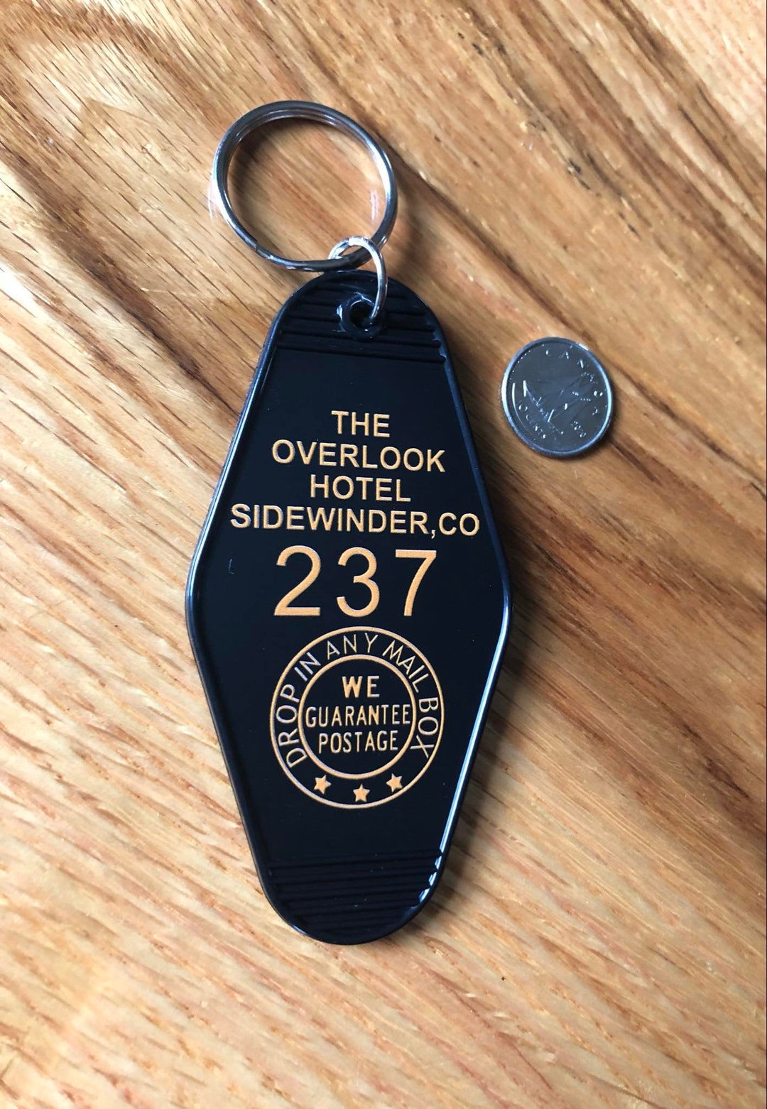 The Overlook Hotel stephen King's the Shining Room 237 Black/gold Key ...