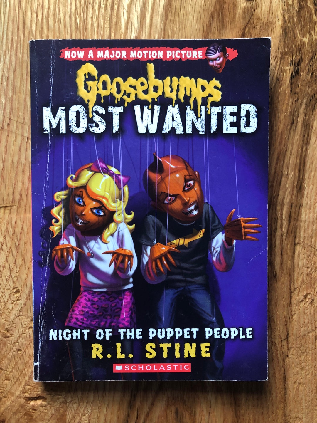 Goosebumps Most Wanted- Night of the Puppet People- R.L Stine - Etsy