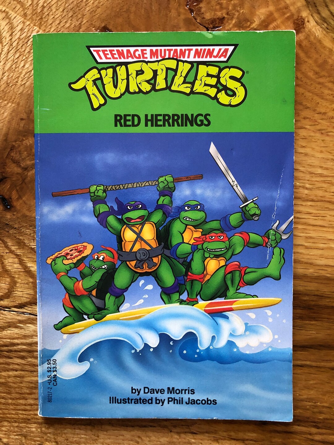 Teenage Mutant Ninja Turtles- Red Herring- Dave Morris - Etsy