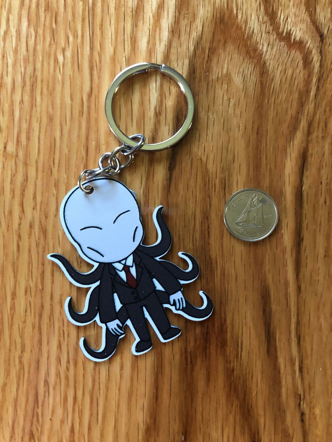 H.P Lovecraft Cthulhu Necronomicon Keychain - Etsy