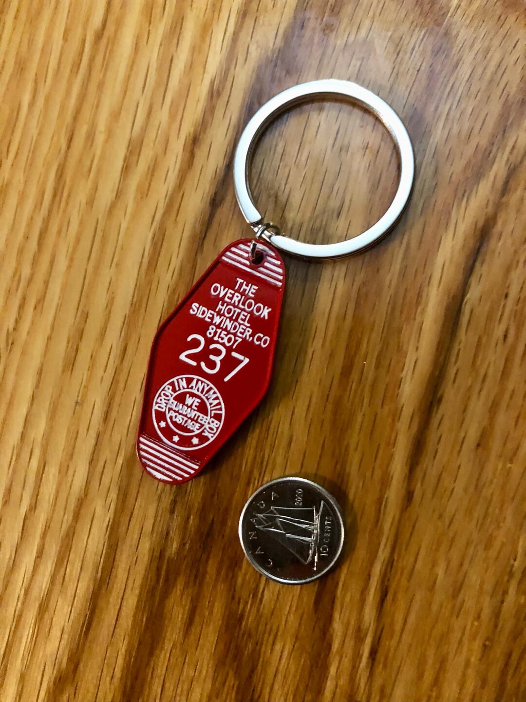 The Overlook Hotel stephen King's the Shining Room 237 Red/white Metal ...
