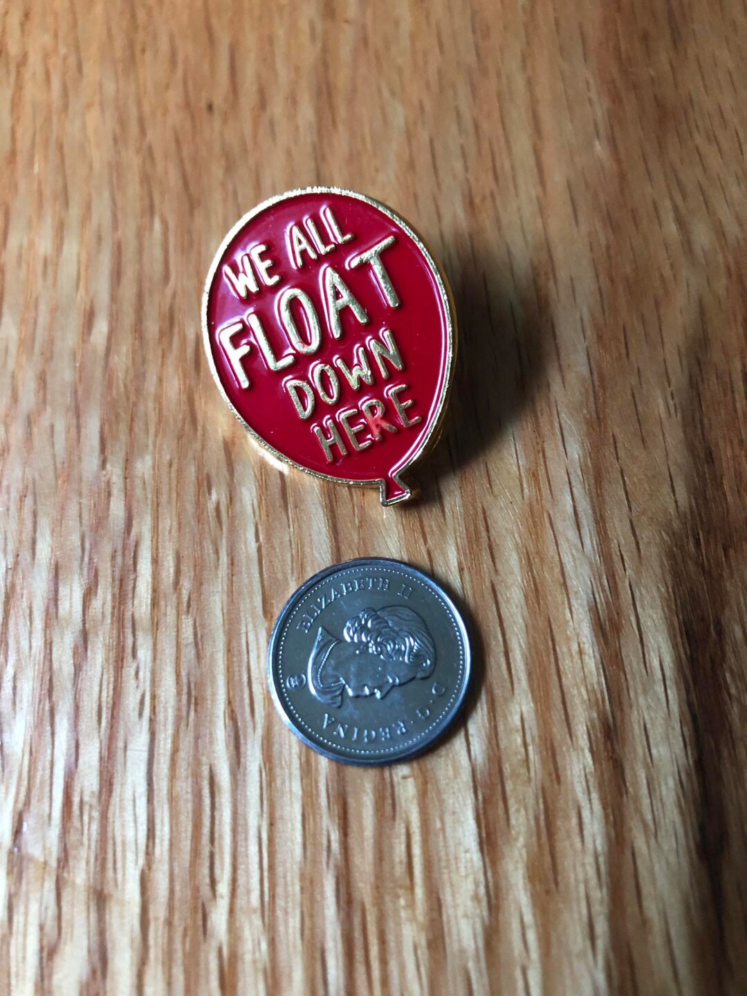 Stephen King it pennywise Red Balloon Pin - Etsy
