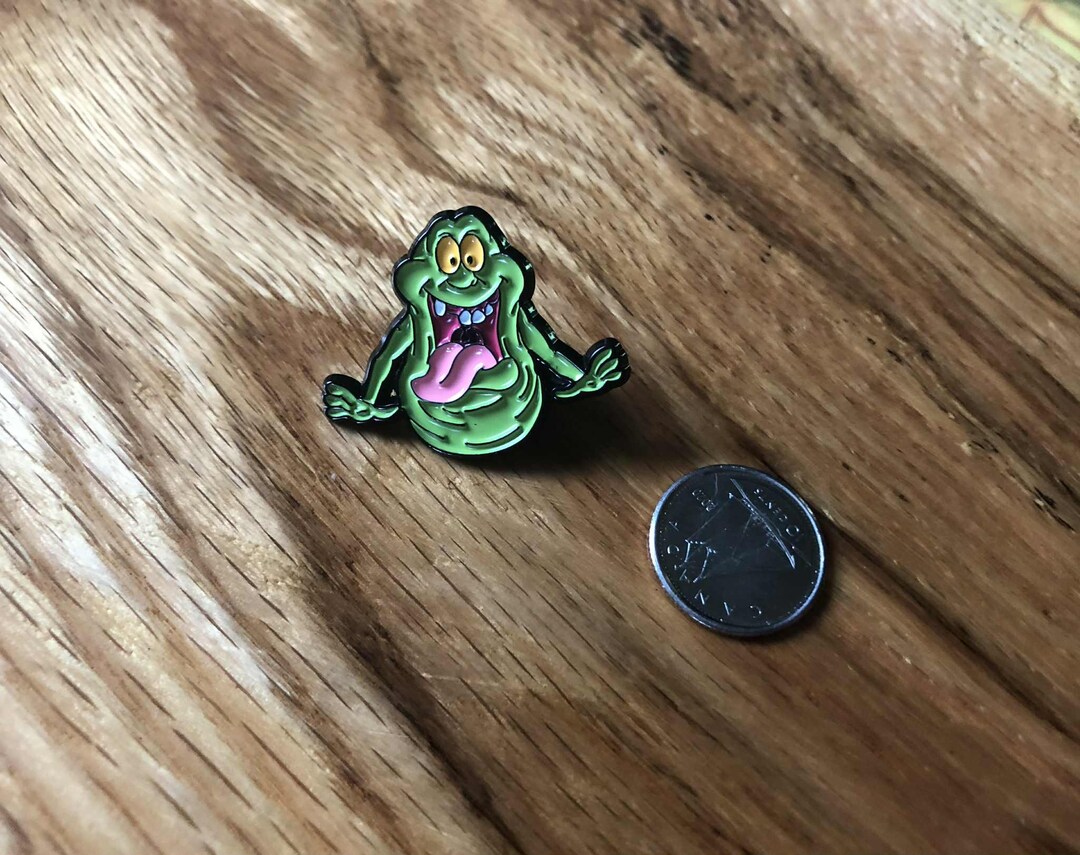 Slimer- Ghostbusters- 1980's Movie/cartoon Character Collector Pin - Etsy