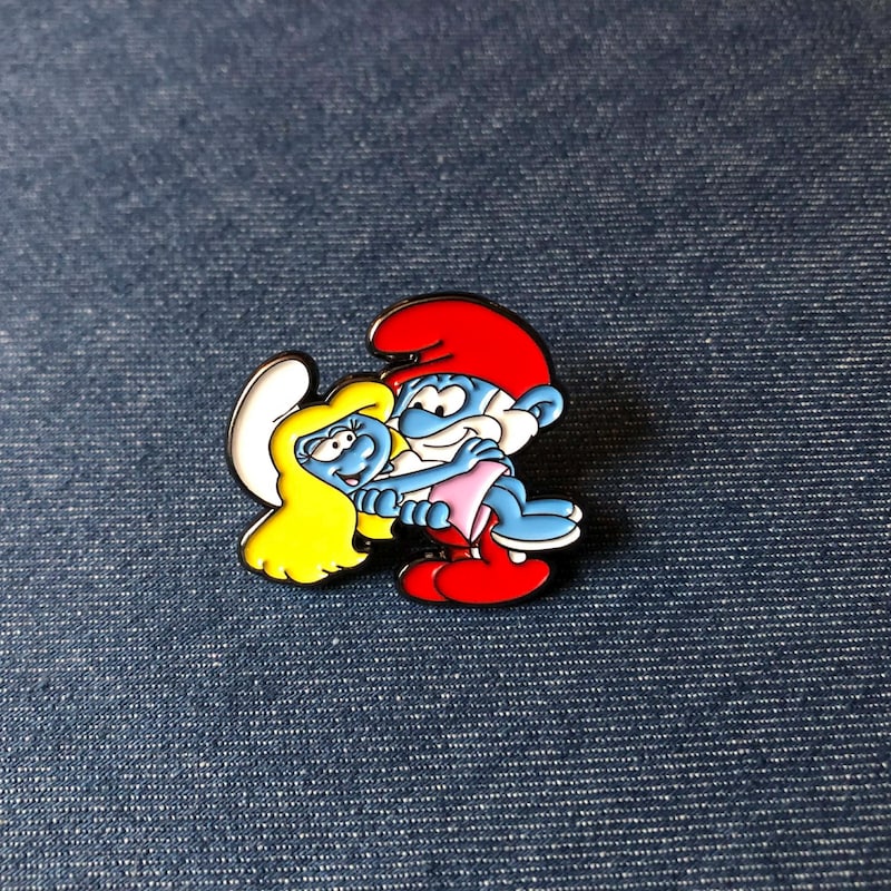 Smurfs Buttons - Etsy