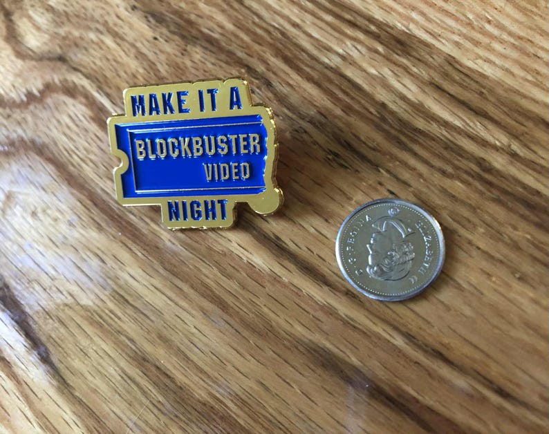 Blockbuster Video: 80s/90s Nostalgia Collector Pin - Etsy Canada