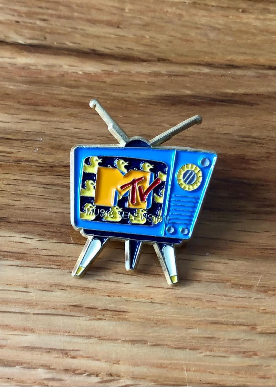 Mtv-music Television- 80's/90's Mini TV Collector Pin - Etsy