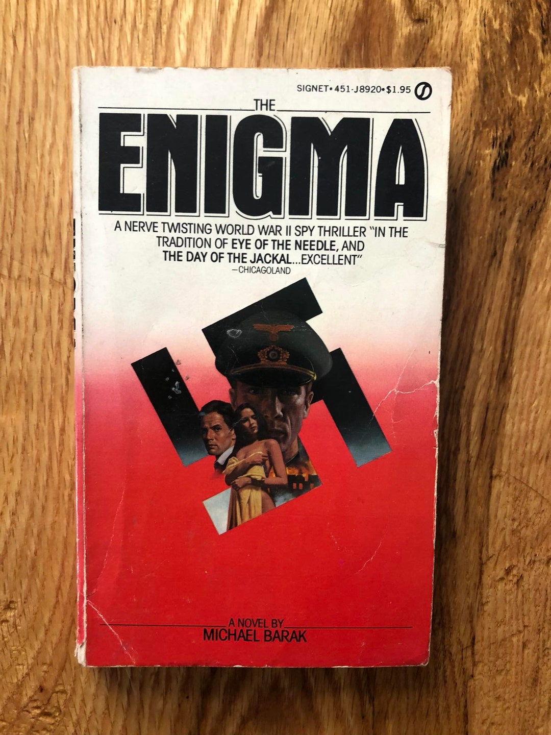 The Enigma Michael Barak Signet 1st Printing 1980 - Etsy