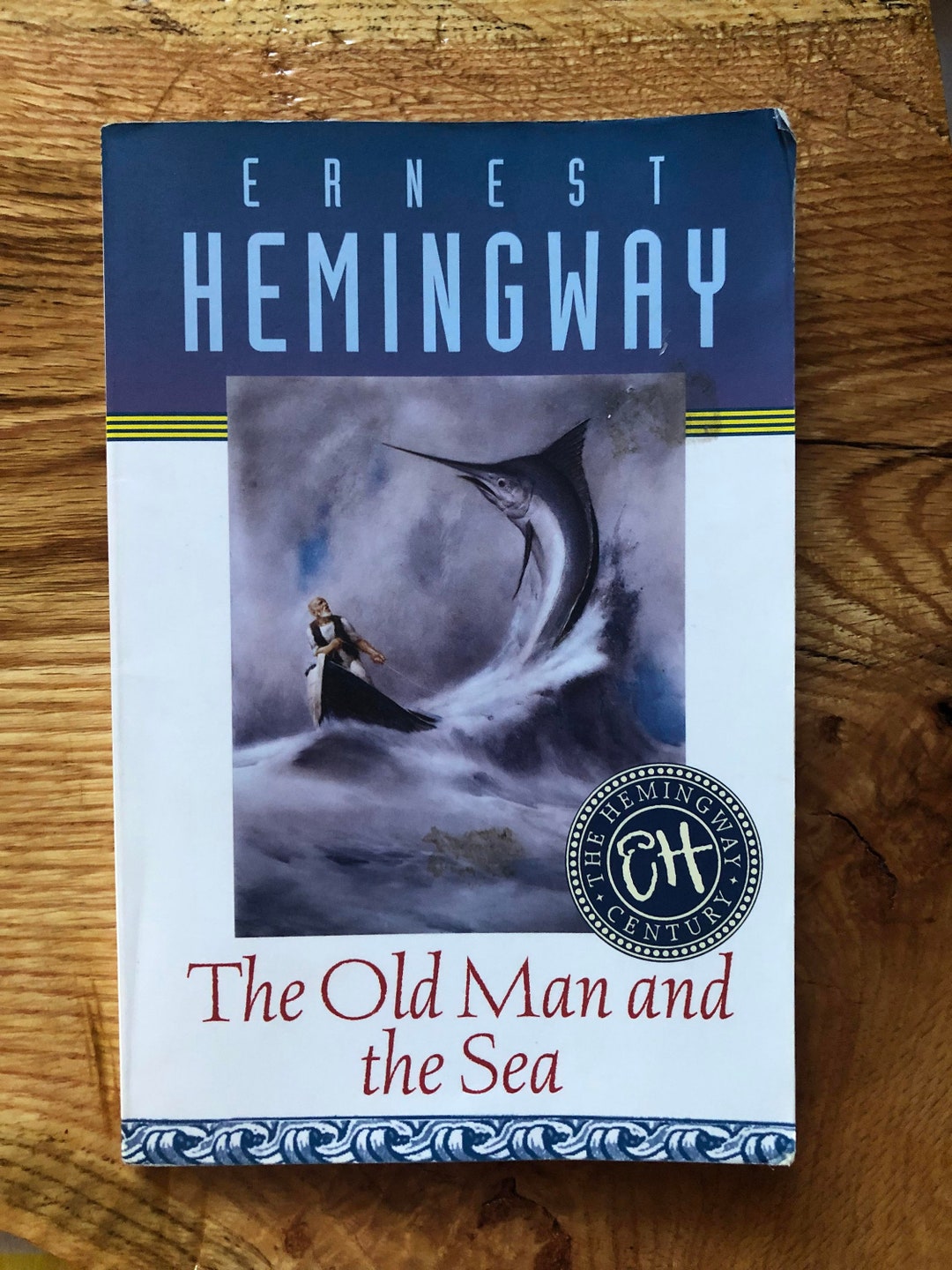 Ernest Hemingway- the Old Man and the Sea Novel - Etsy