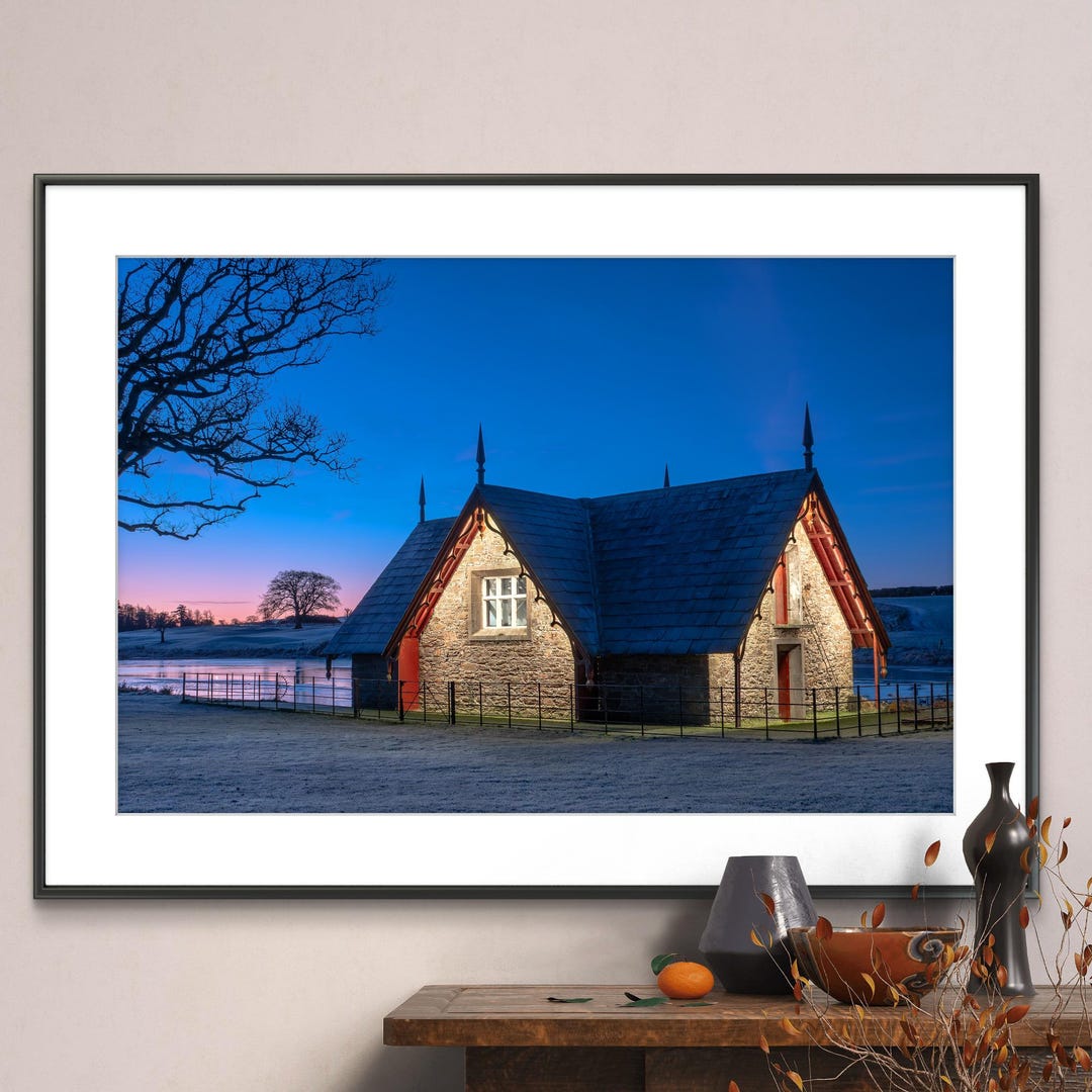 Printable Maynooth Kildare Ireland Photography Poster - Boat House at ...