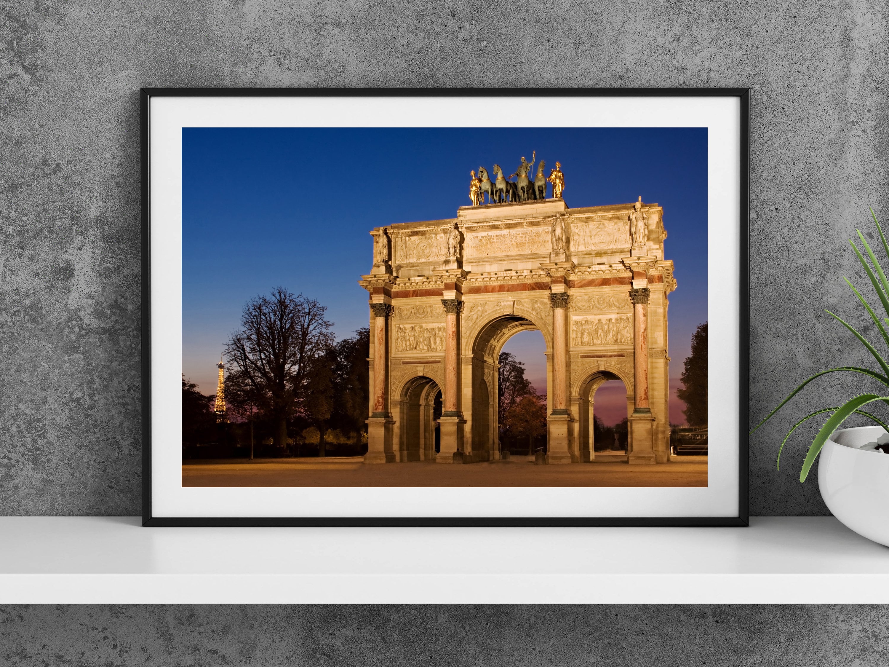 Printable Paris France Photography Poster Arc De Triomphe Du - Etsy