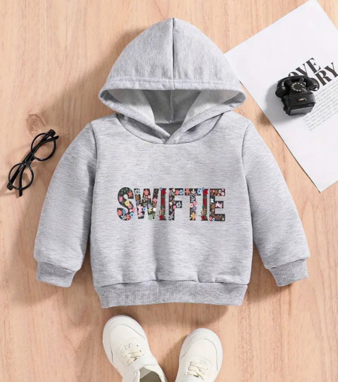 Infant Baby Girls Long Sleeve Hoodie, I'm a Swiftie Girls Toddlers ...