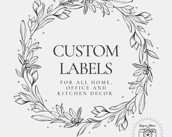Home Office Labels - Etsy