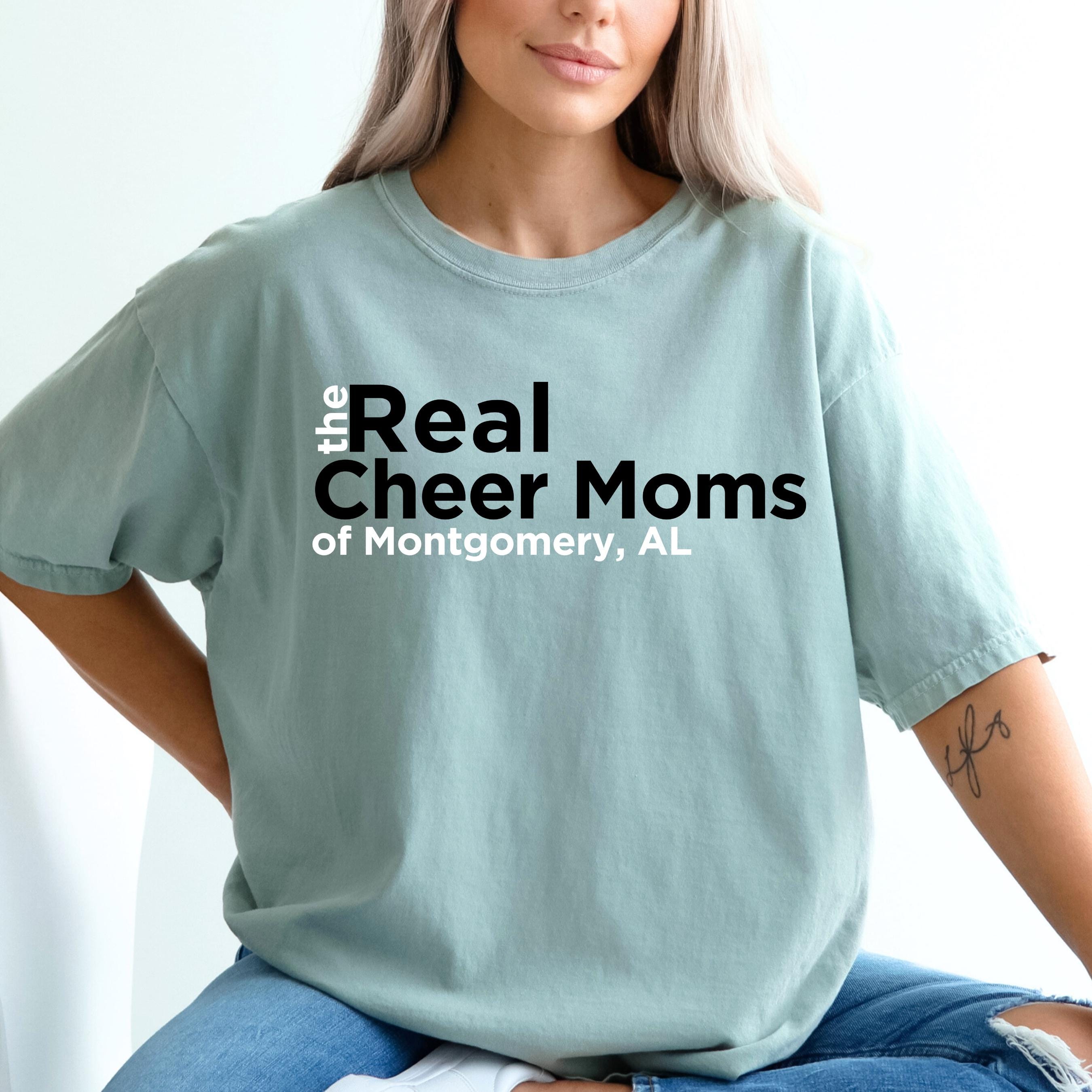 The Real Cheer Moms T-shirt in Comfort Colors® Neutrals | Cheer Mom ...