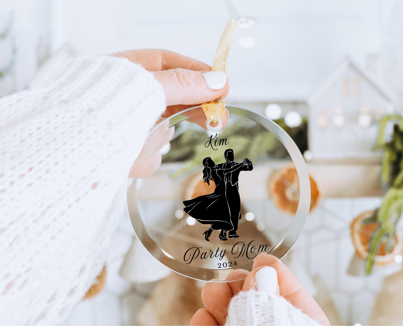 Party Parent Nutcracker Ornament | Nutcracker Ornament | Party Mom Gift ...