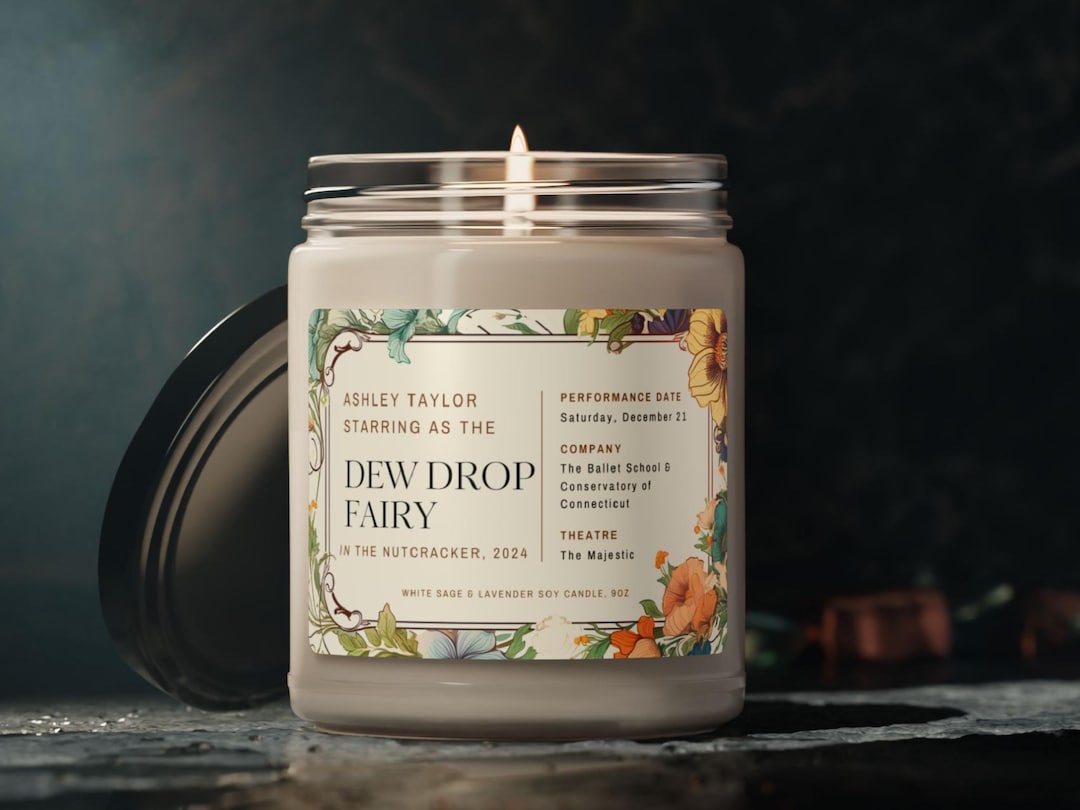 Dew Drop Fairy Nutcracker Candle | Nutcracker Candle | Dew Drop | Dew ...