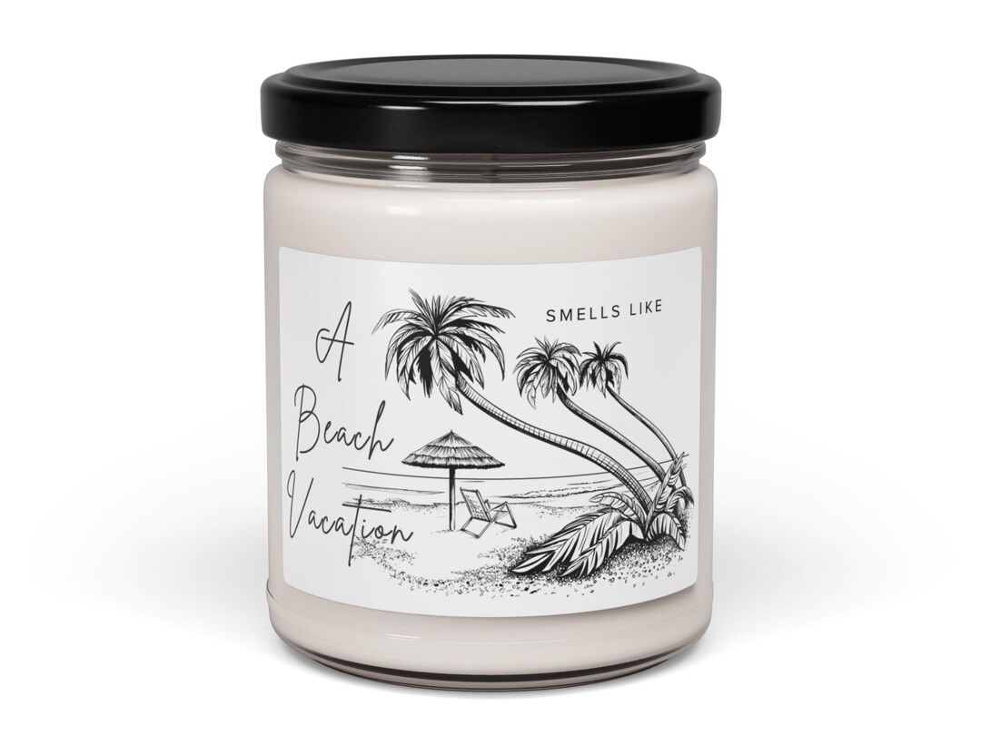 Smells Like a Beach Vacation Candle | Beach Candle | Tropical Vacation ...