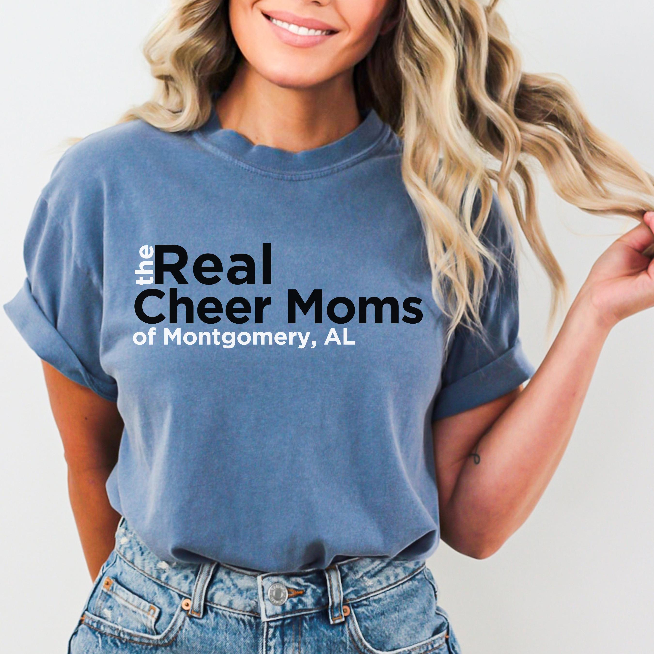 The Real Cheer Moms T-shirt in Comfort Colors® Neutrals | Cheer Mom ...