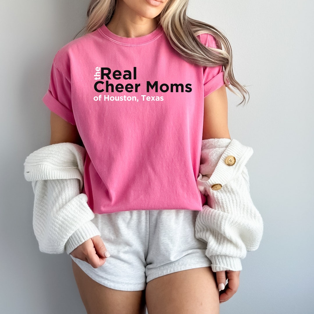 The Real Cheer Moms T-shirt in Comfort Colors®| Cheer Moms Shirt ...