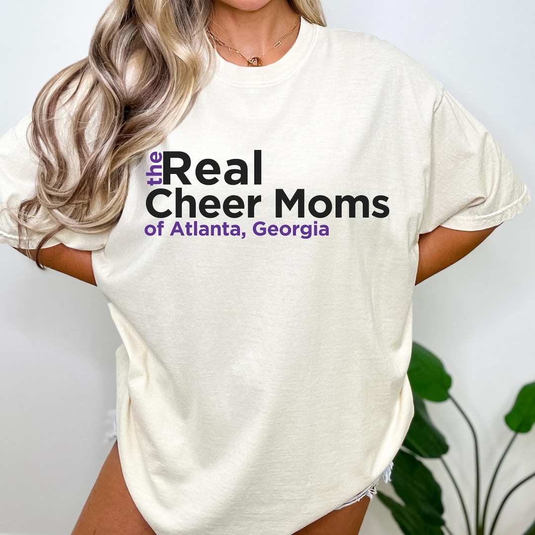 The Real Cheer Moms T-shirt in Comfort Colors® Neutrals | Cheer Mom ...