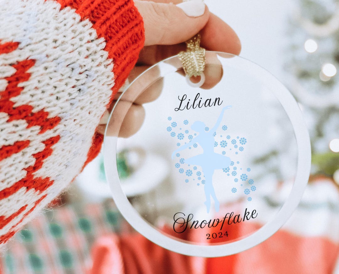 Waltz of the Snowflakes Nutcracker Ornament | Nutcracker Ornament ...