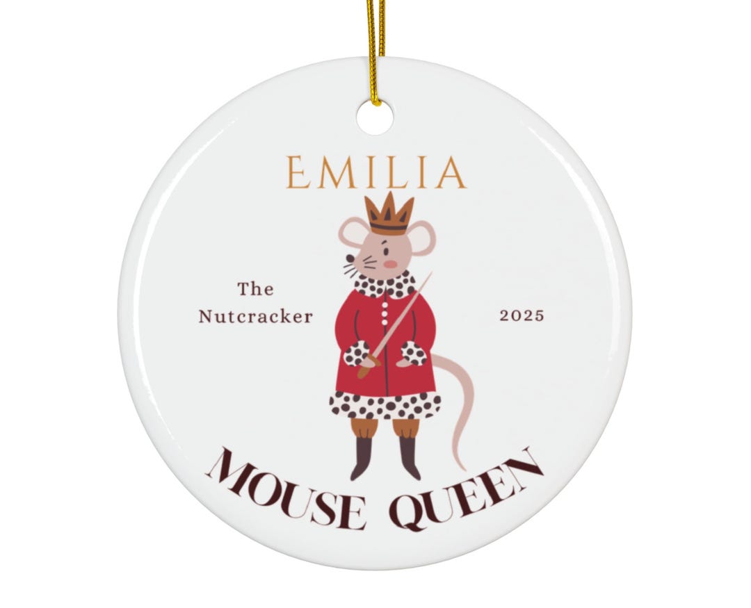 Nutcracker Mouse Queen Ornament | Mouse King Nutcracker Gift ...