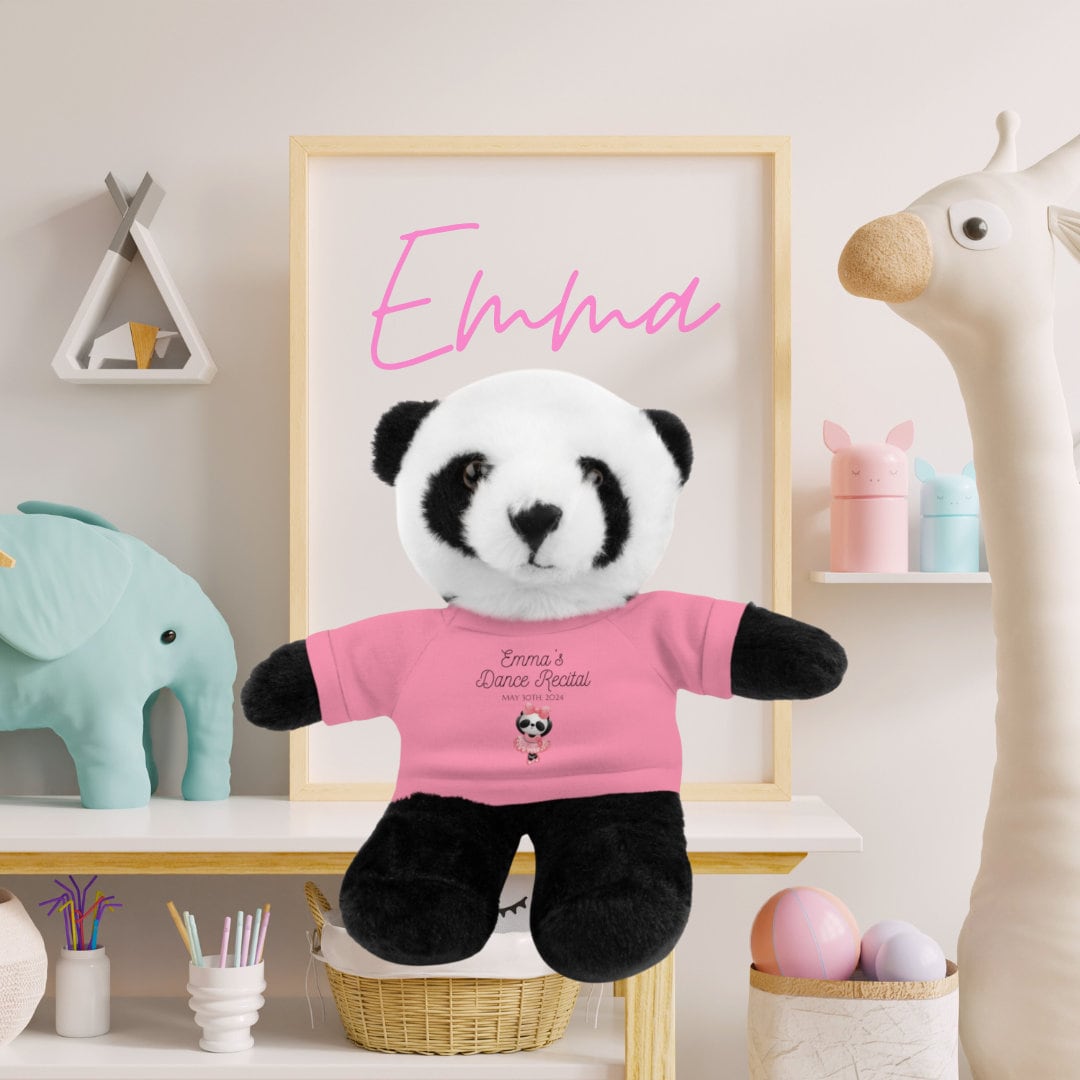 Custom Panda Plushie for Dance Recitals and Performances | Personalized ...