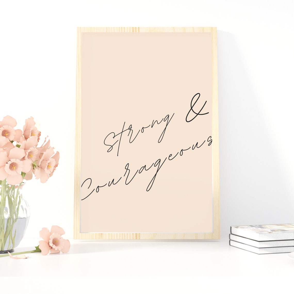 Set of 6 Bible Verse Wall Art Christian Wall Art Scripture - Etsy