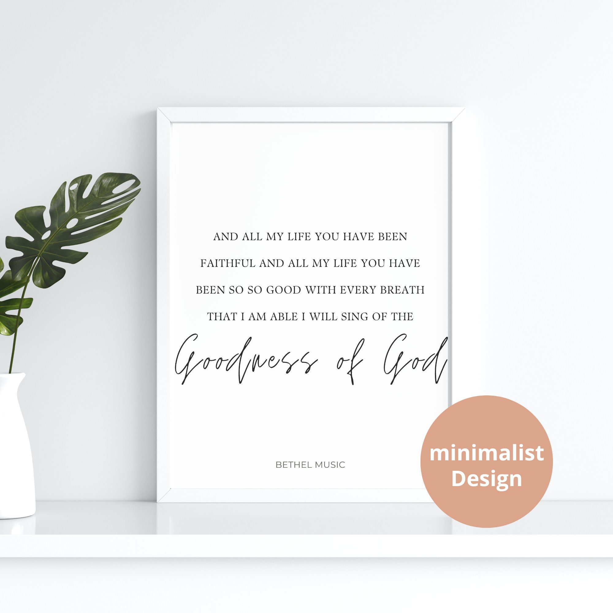 Goodness of God Sign Print Poster, Goodness of God Digital Banner Wall ...
