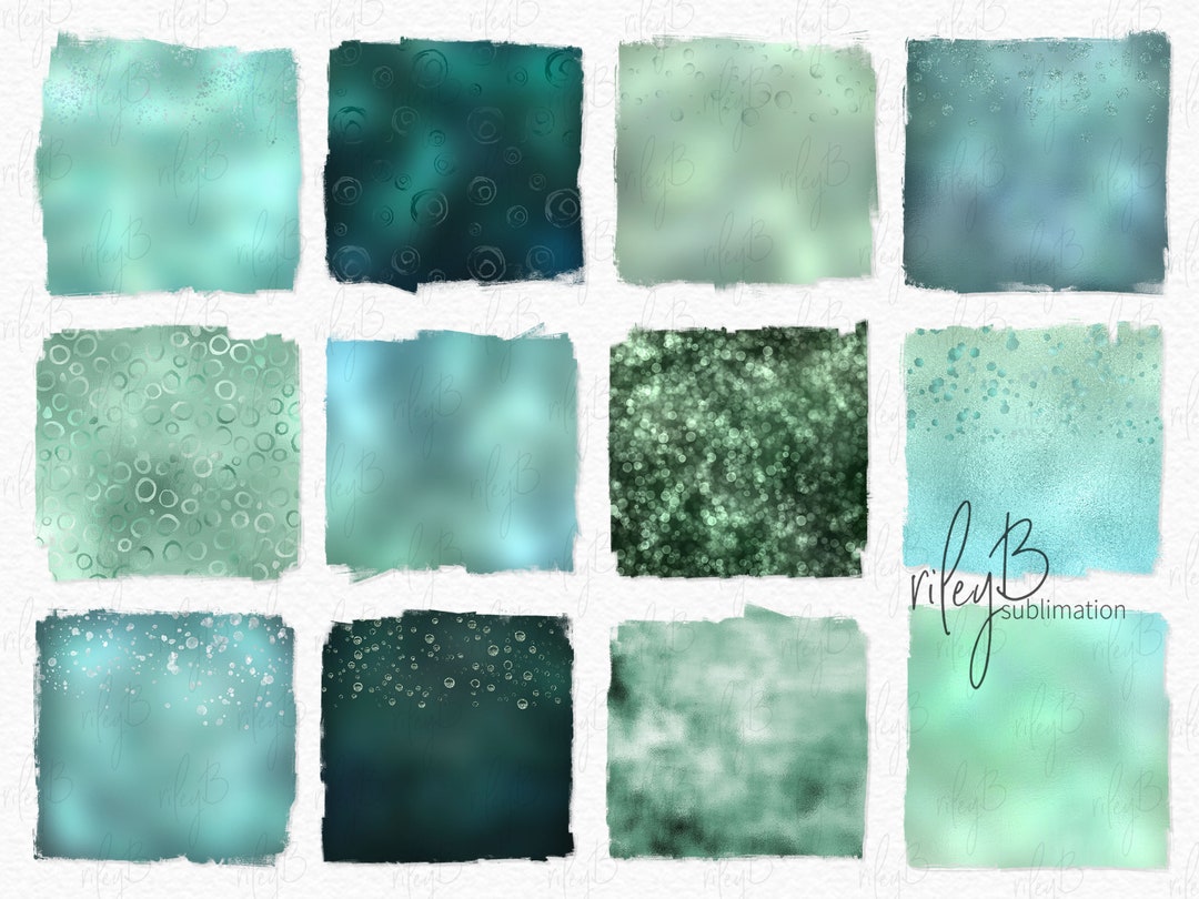 Seaglass and Seafoam Texture Sublimation Pngs - Seaglass Sublimation ...