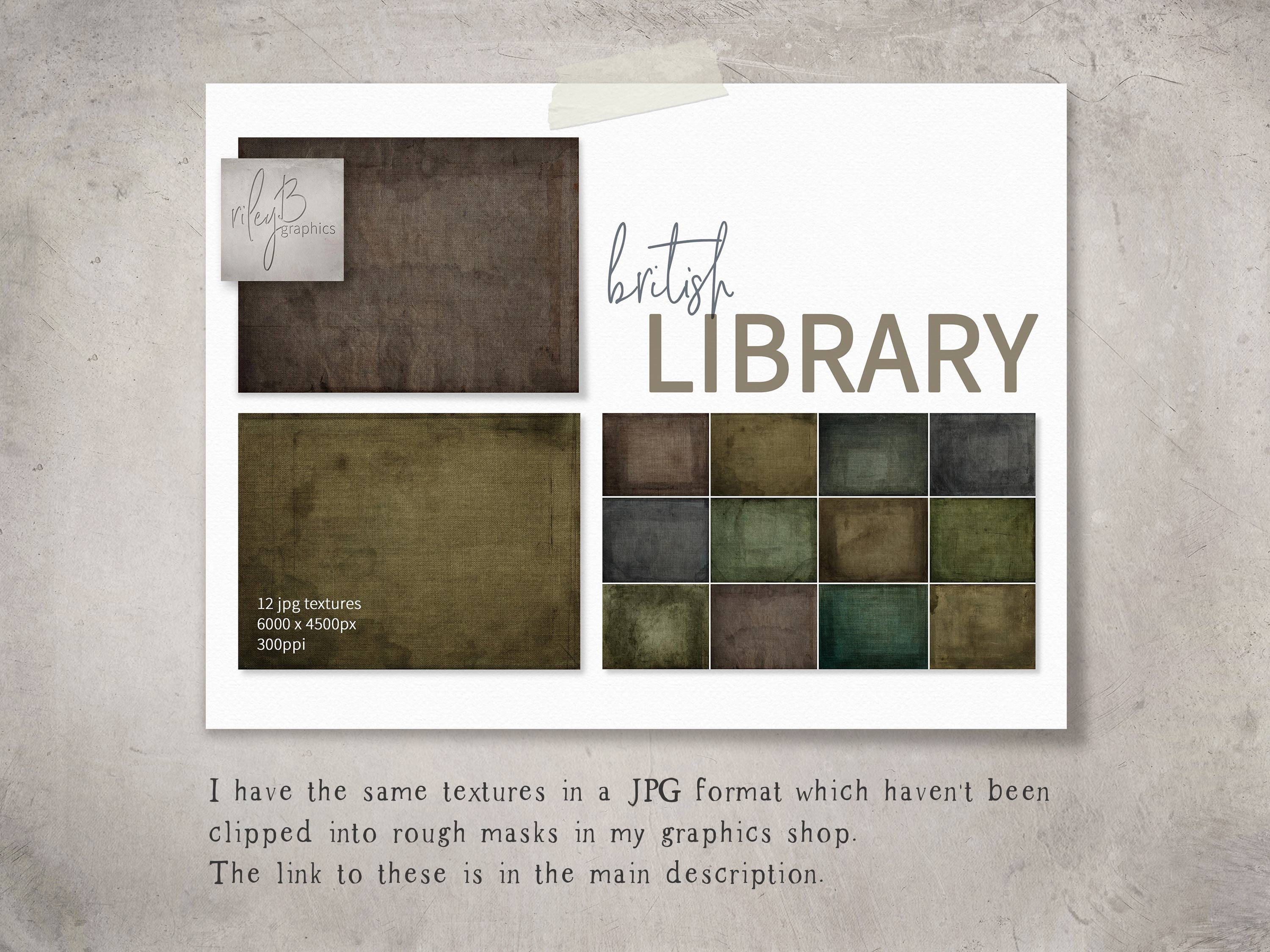 British Library Texture Pngs - Vintage Book Cover Textures - Grungy ...