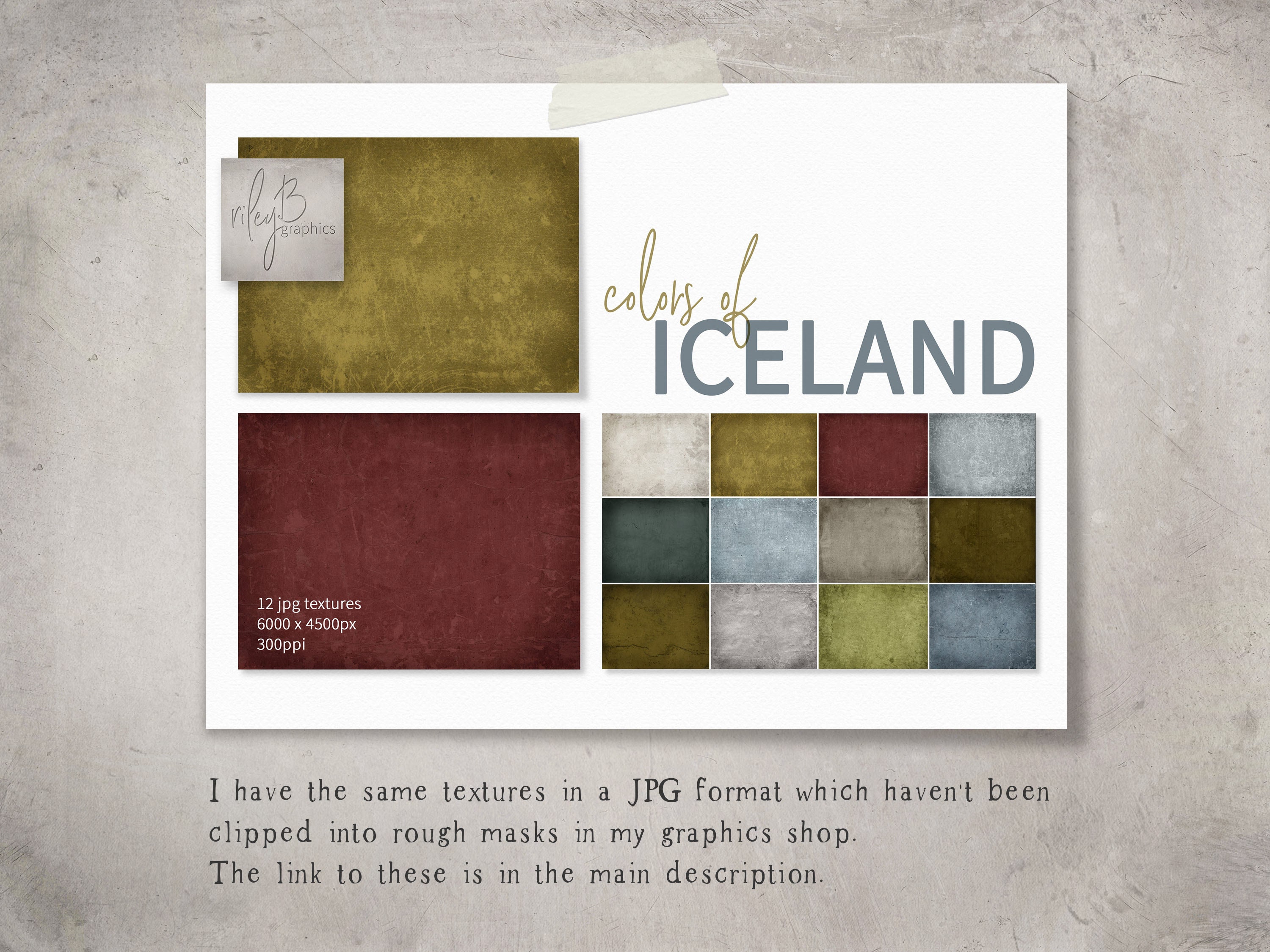 Colors of Iceland Sublimation Texture Pngs - Red Green Grey Texture ...