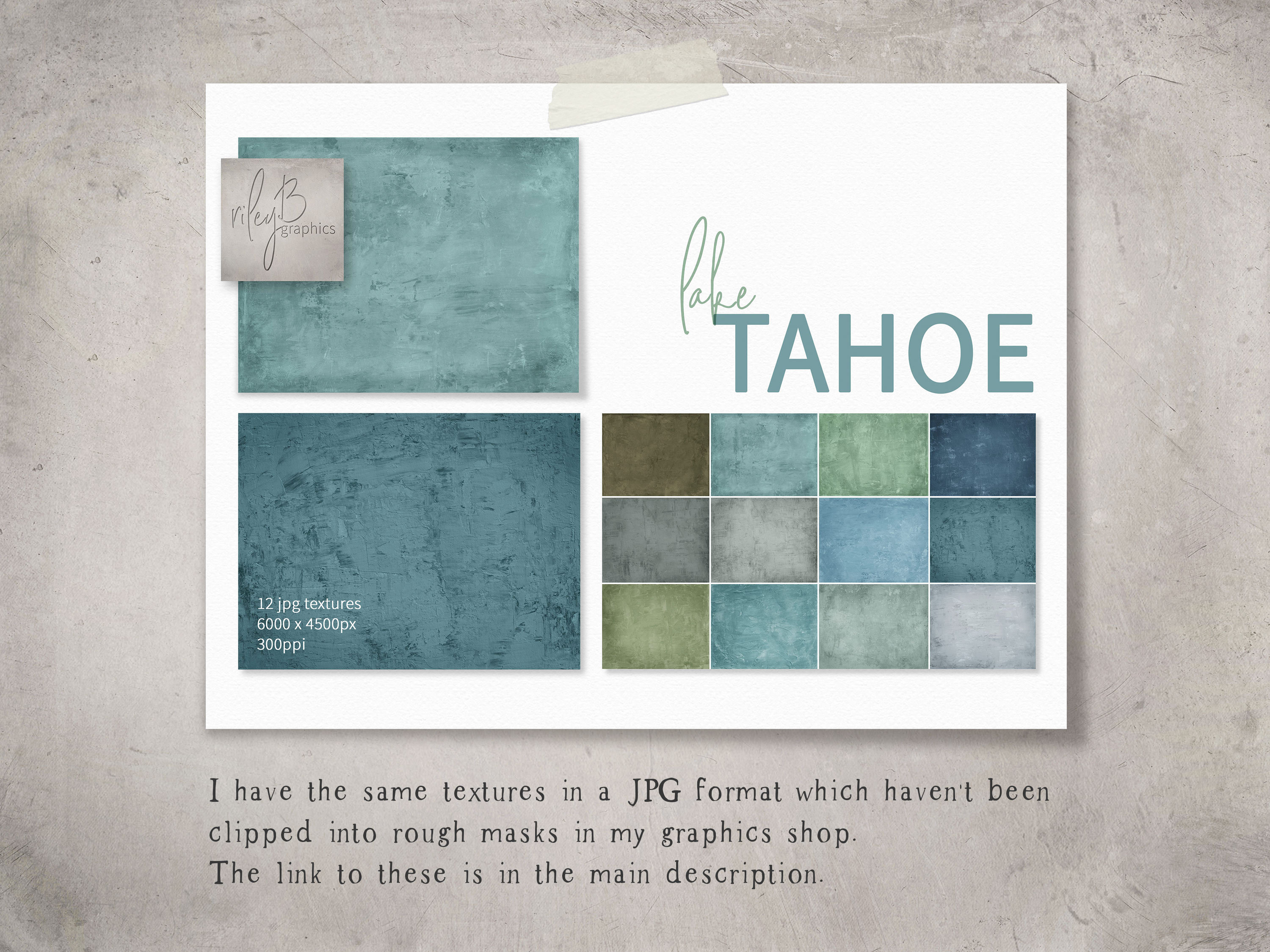 Lake Tahoe Texture Pngs - Lake Colored Background Sublimation Pngs ...
