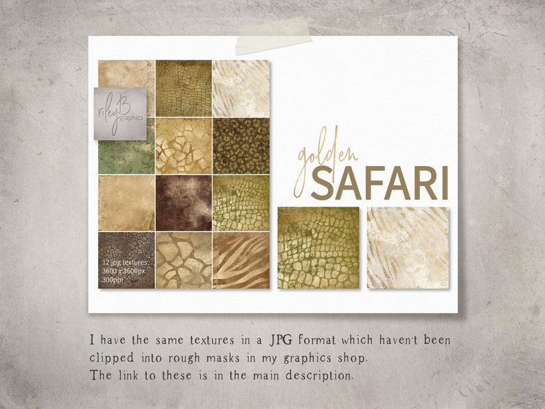 Golden Safari Texture Pngs - Animal Print Textures - Gold Animal Prints ...