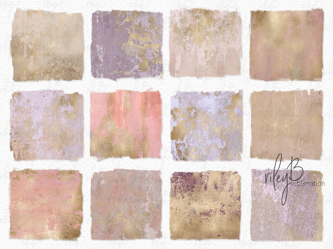 Golden Sunet Texture Pngs - Soft Sunset Textures - Gold and Pastel ...