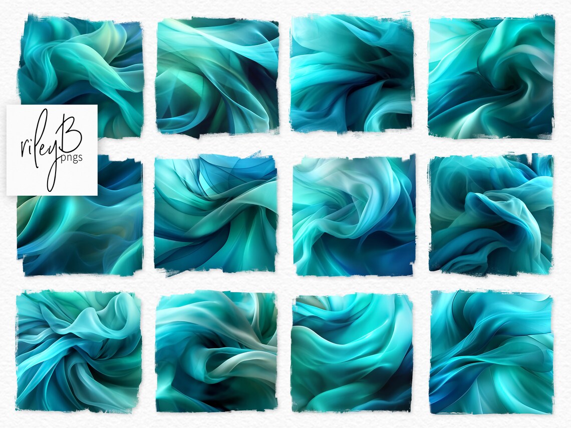 Translucent Teal Background Texture Pngs - Teal Swirl Effect ...