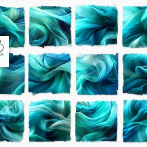 Translucent Teal Background Texture Pngs - Teal Swirl Effect ...