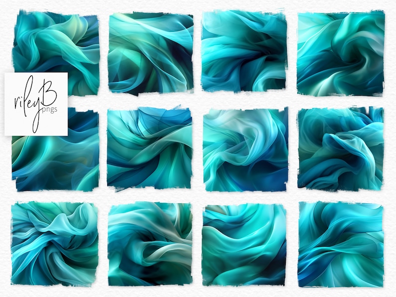 Translucent Teal Background Texture Pngs - Teal Swirl Effect ...
