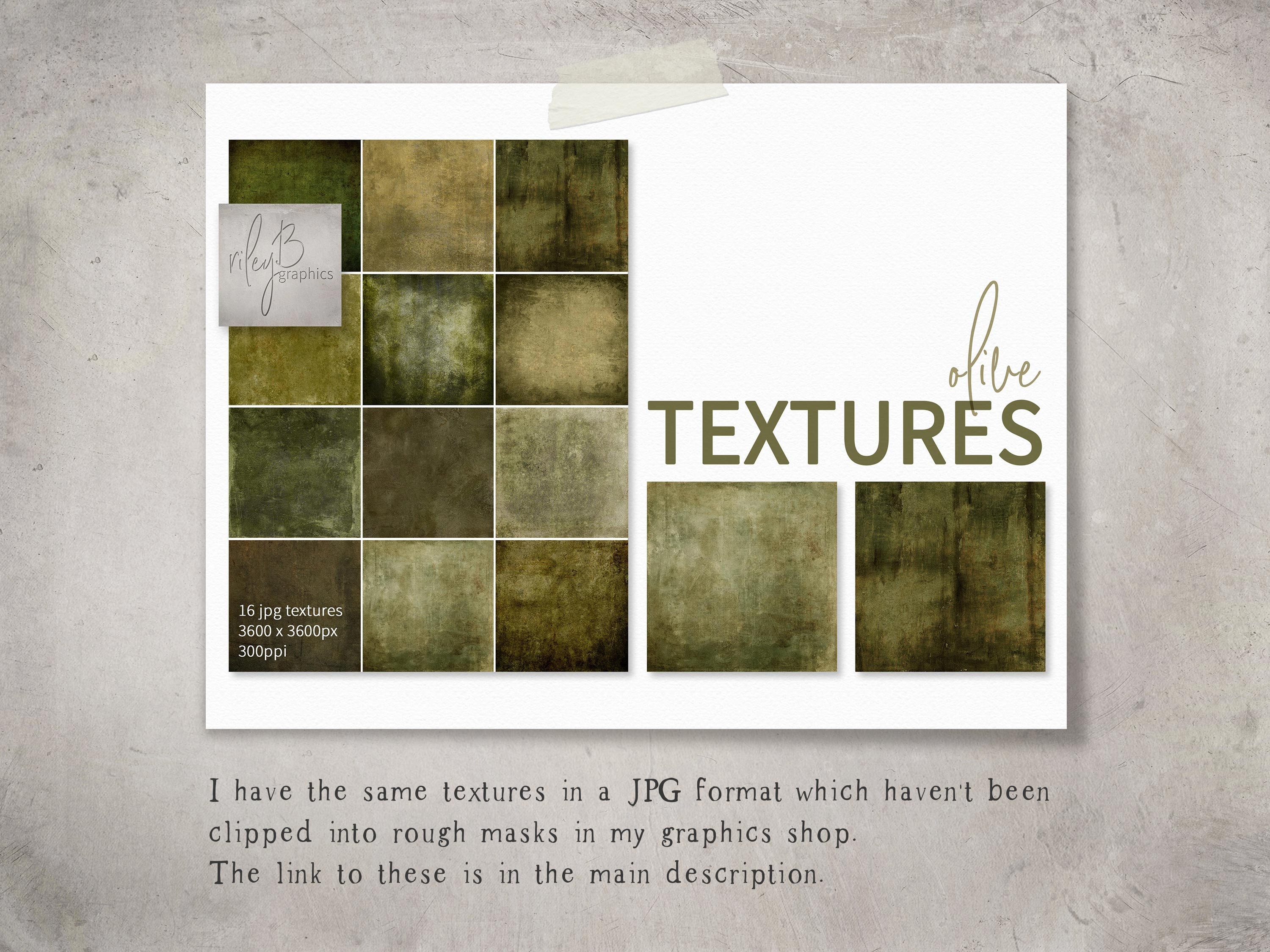 Olive Green Texture Pngs - Olive Distressed Digital Paper - Olive Green ...