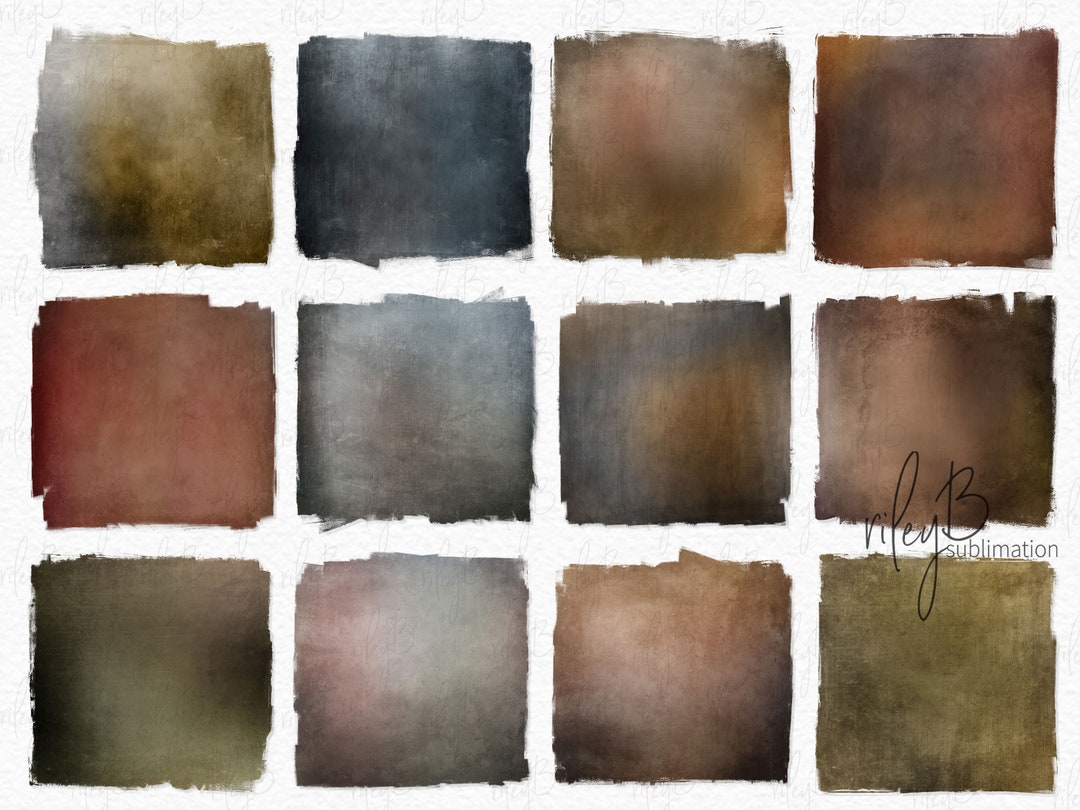 Old Tin Can Textures Sublimation Pngs - Rusty Colored Backgrounds - Old ...