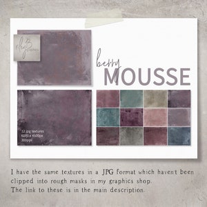 Berry Mousse Texture Pngs - Soft Berry Color Palette - Muted Berry ...