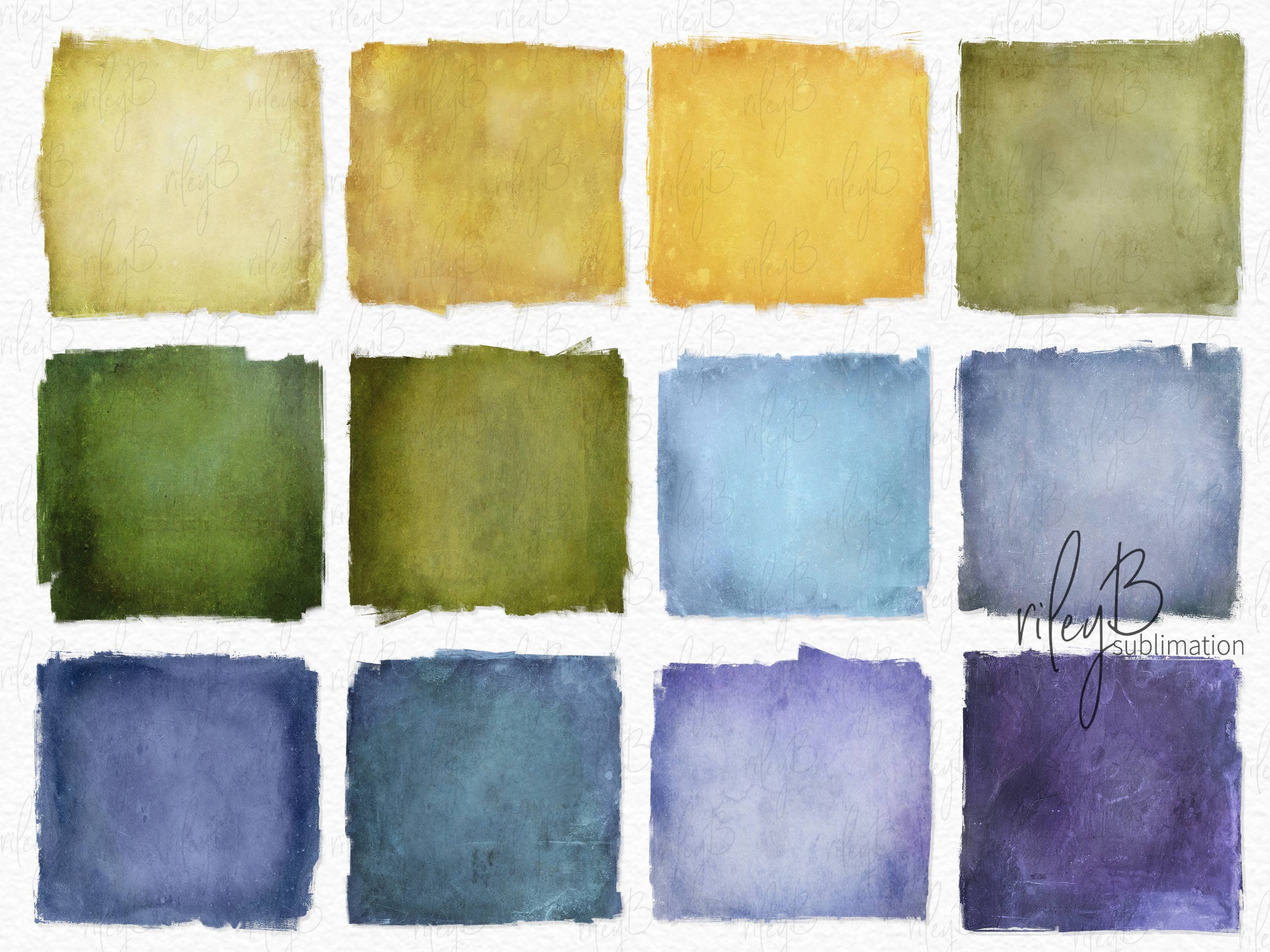 Buttercup and Bluebell Texture Pngs - Blue Yellow Colored Textured ...