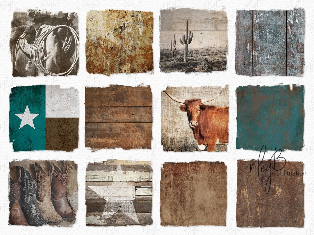 Textures of Texas Pngs - Texan Rodeo Pngs - Texan Longhorn - Texas Star ...