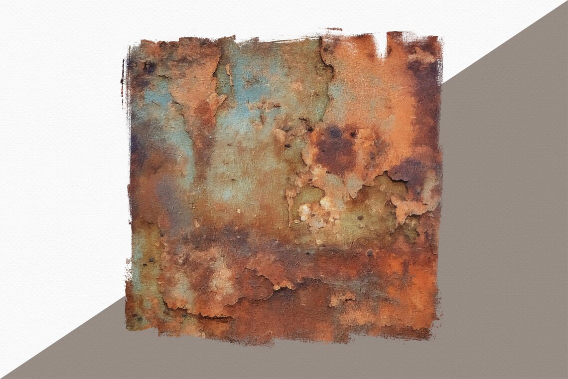 Rust Paintings 1 Texture Pngs - Rust Pngs - Rust Digital Clipart ...