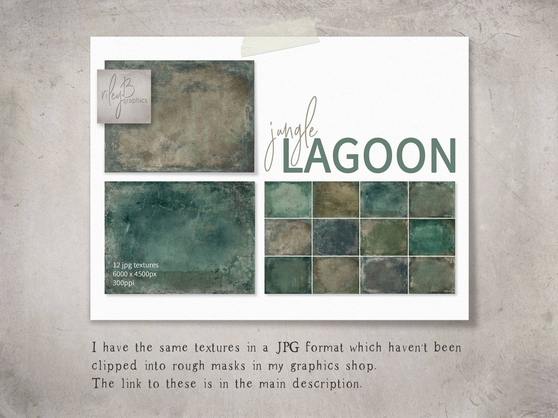Jungle Lagoon Texture Pngs - Dirty Green Background Textures - Grunge ...