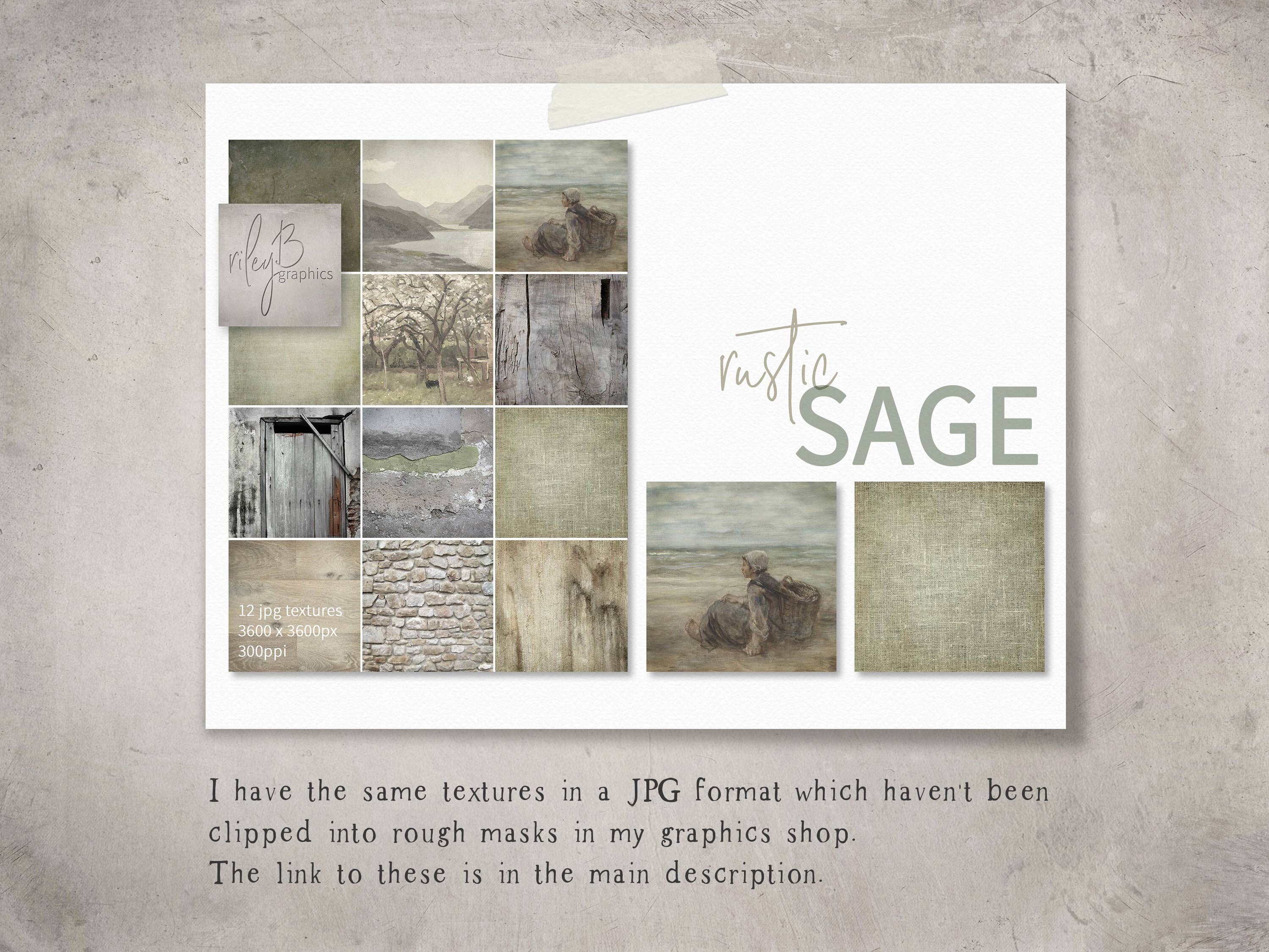 Rustic Sage Textures Pngs - Weathered Wood Textures - Antique Paintings ...